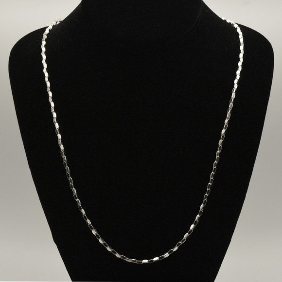 Milor | Jewelry | Milor Vintage Italian 95 Silver Cubic Link Chain ...